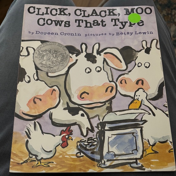 Doreen Cronin | Other | Click Clack Moo Cows That Type Illustrated ...